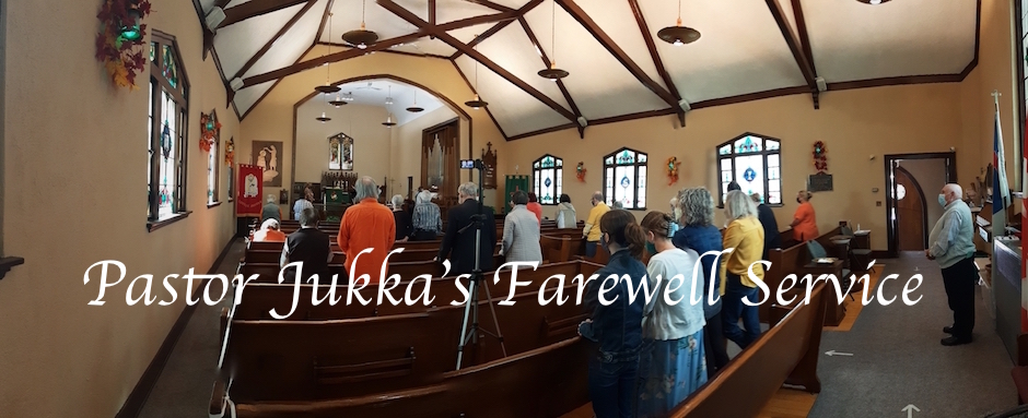 Pastor’s Farewell Service | St. Matthew's Evangelical Lutheran Church ...