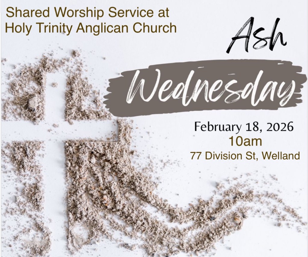 A Shared Ash Wednesday Service – Holy Trinity Anglican – February 18 ...